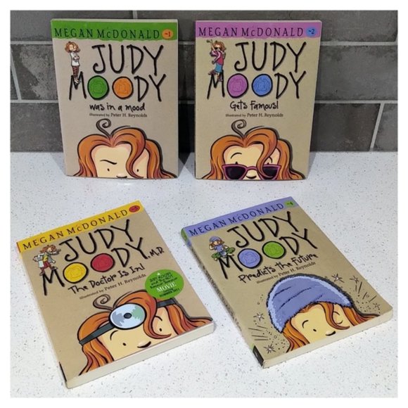 Megan McDonald | Other | Judy Moody 4 Chapter Book Bundle 2 4 5 | Poshmark
